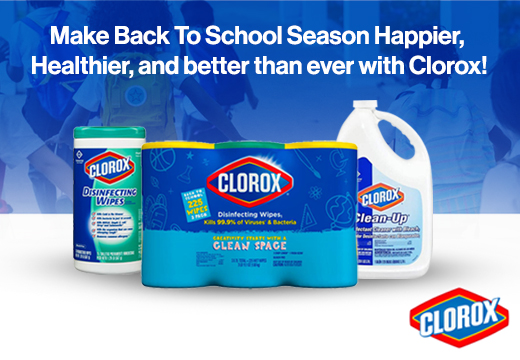 Shop Clorox Back to School Cleaning Products at your local CHEF'STORE