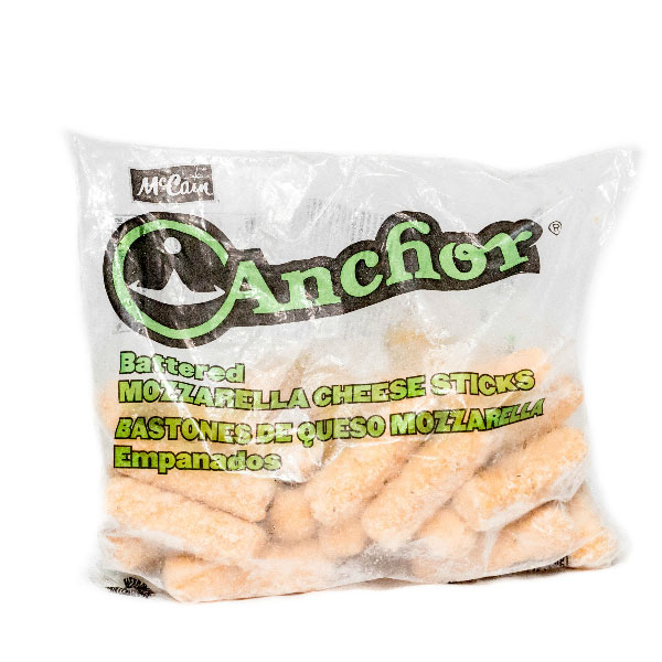 ANCHOR BATTERED MOZZARELLA CHEESE STICKS - US Foods CHEF'STORE