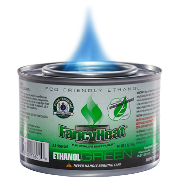 FANCYHEAT GREEN ETHANOL GEL 25 HOUR - US Foods CHEF'STORE